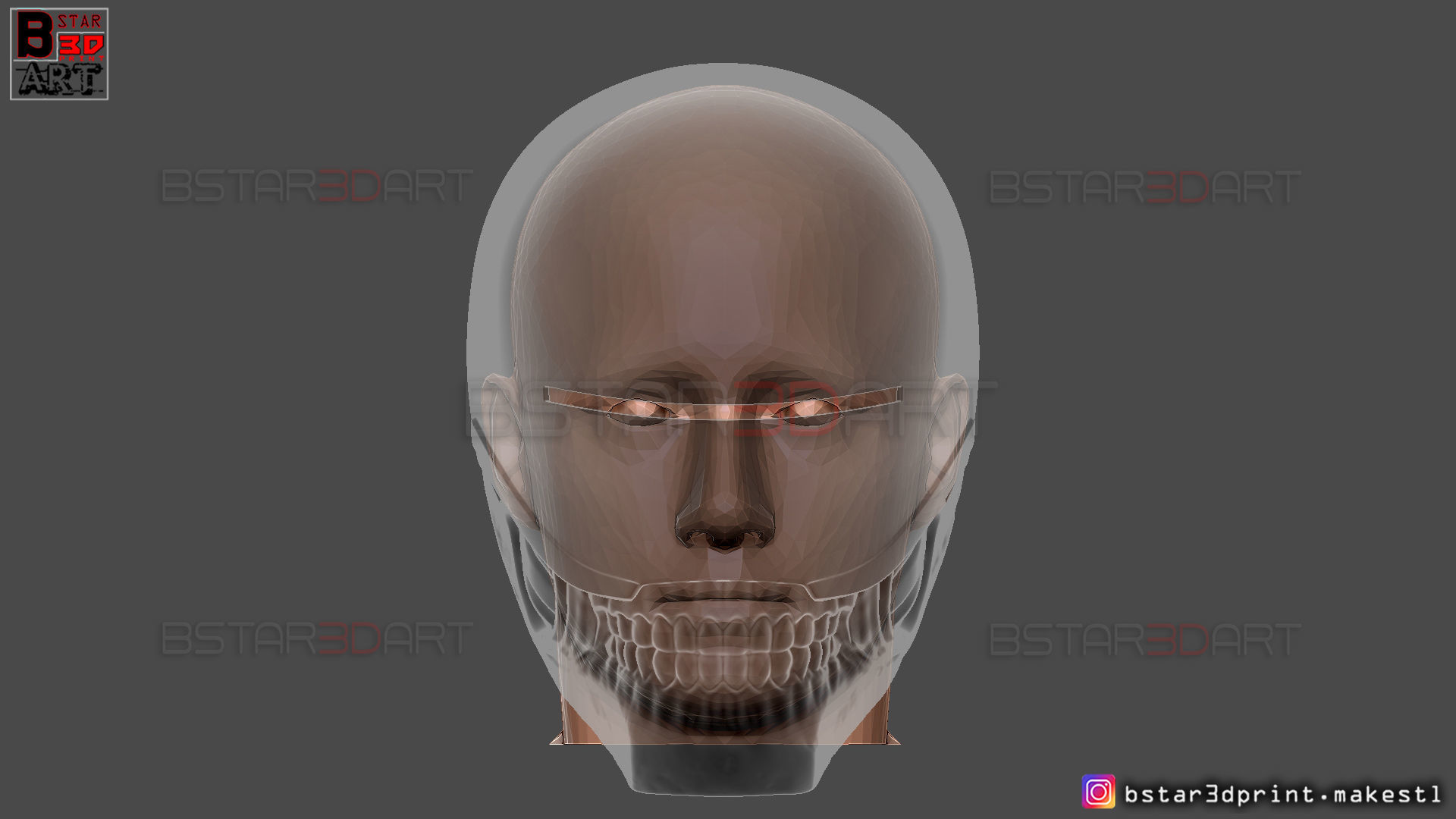 Bloodsport Mask - The Suicide Squad - DC Comics cosplay 3D model 3D ...