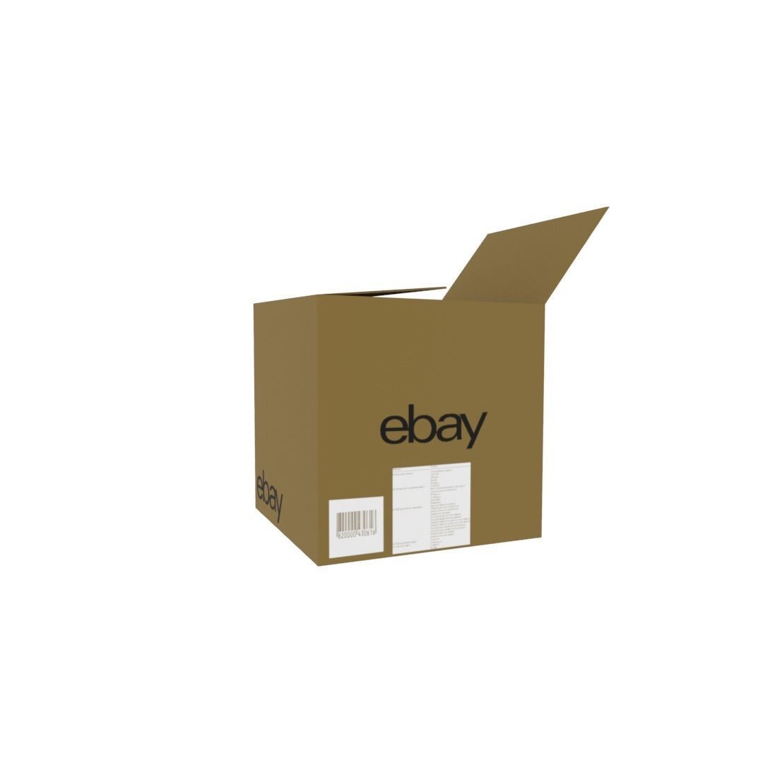 3D model Ebay box VR / AR / low-poly | CGTrader