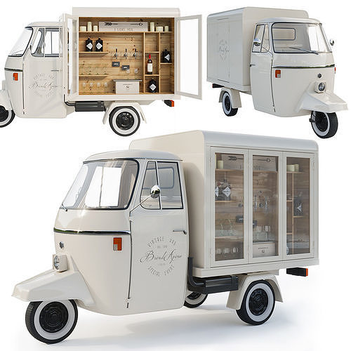 Piaggio P 501 3D model | CGTrader