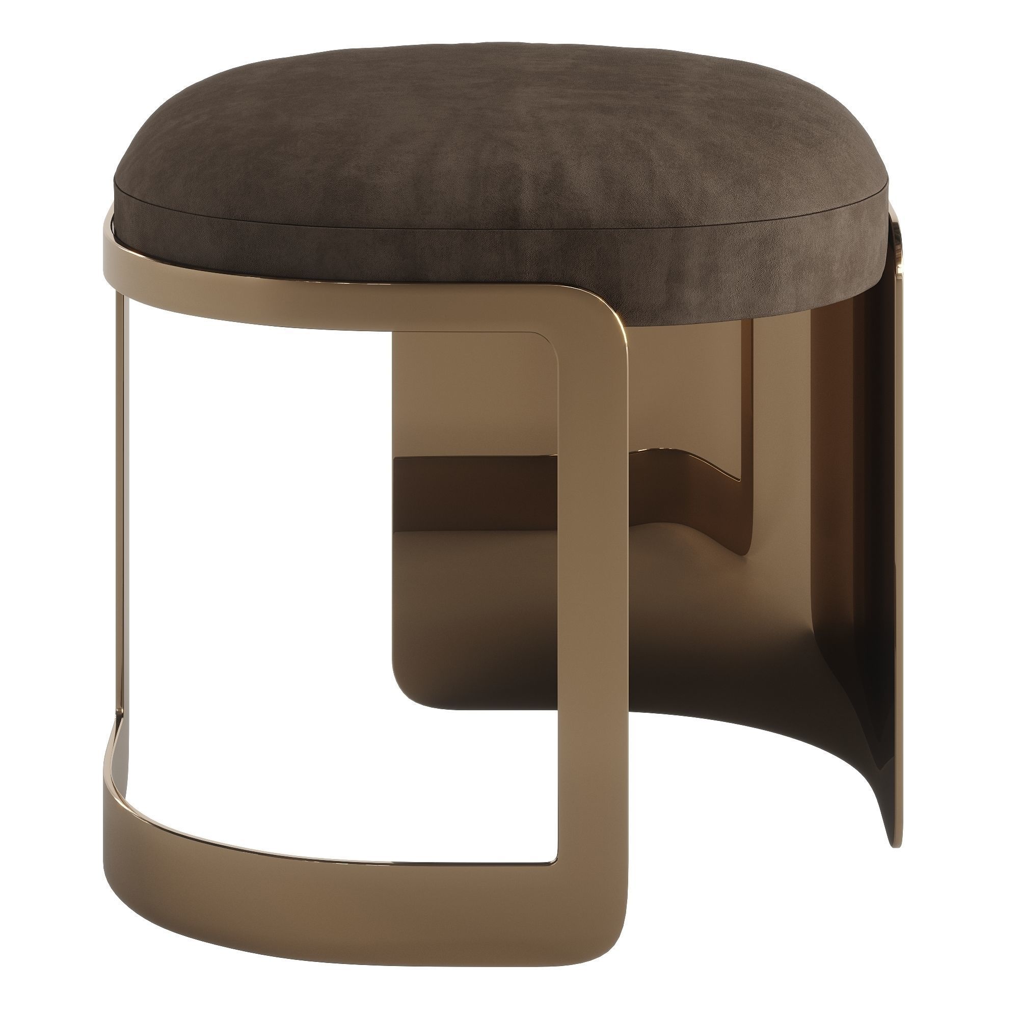 3D model FENDI BENT OTTOMAN VR / AR / low-poly | CGTrader