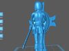 Mash Kyrielight FGO TTRPG sized Miniature STL OBJ 3MF formats 3D model ...