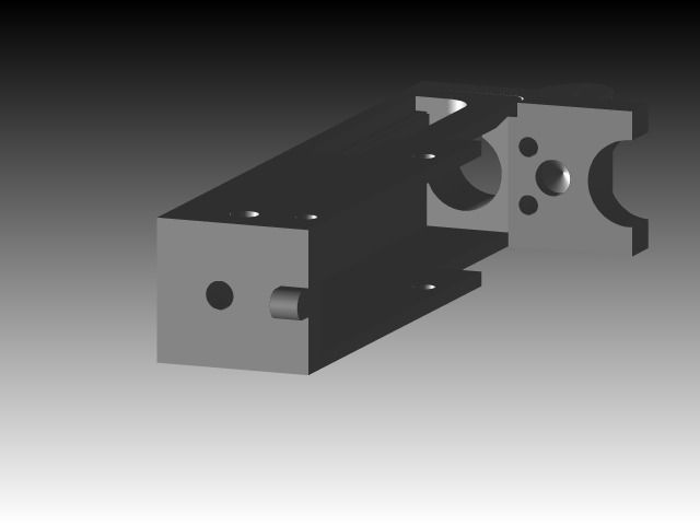 Ruger 10-22 Weldable Receiver free 3D model | CGTrader