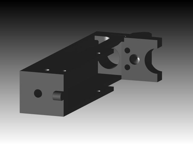 Ruger 10-22 Weldable Receiver free 3D model | CGTrader