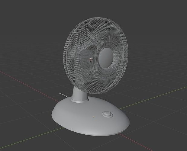 Low-Poly Fan 3D model free VR / AR / low-poly 3D model | CGTrader