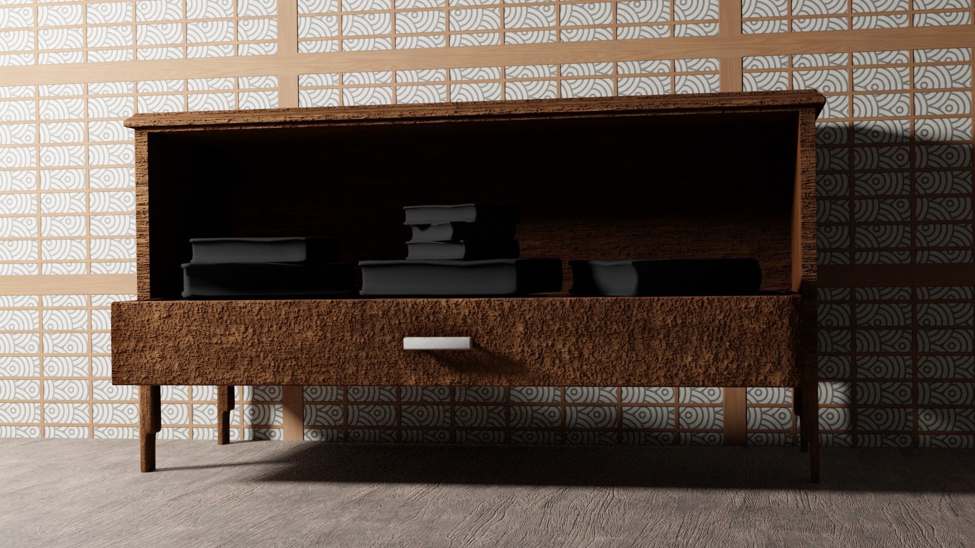 Soviet coffee table free VR / AR / low-poly 3D model animated | CGTrader