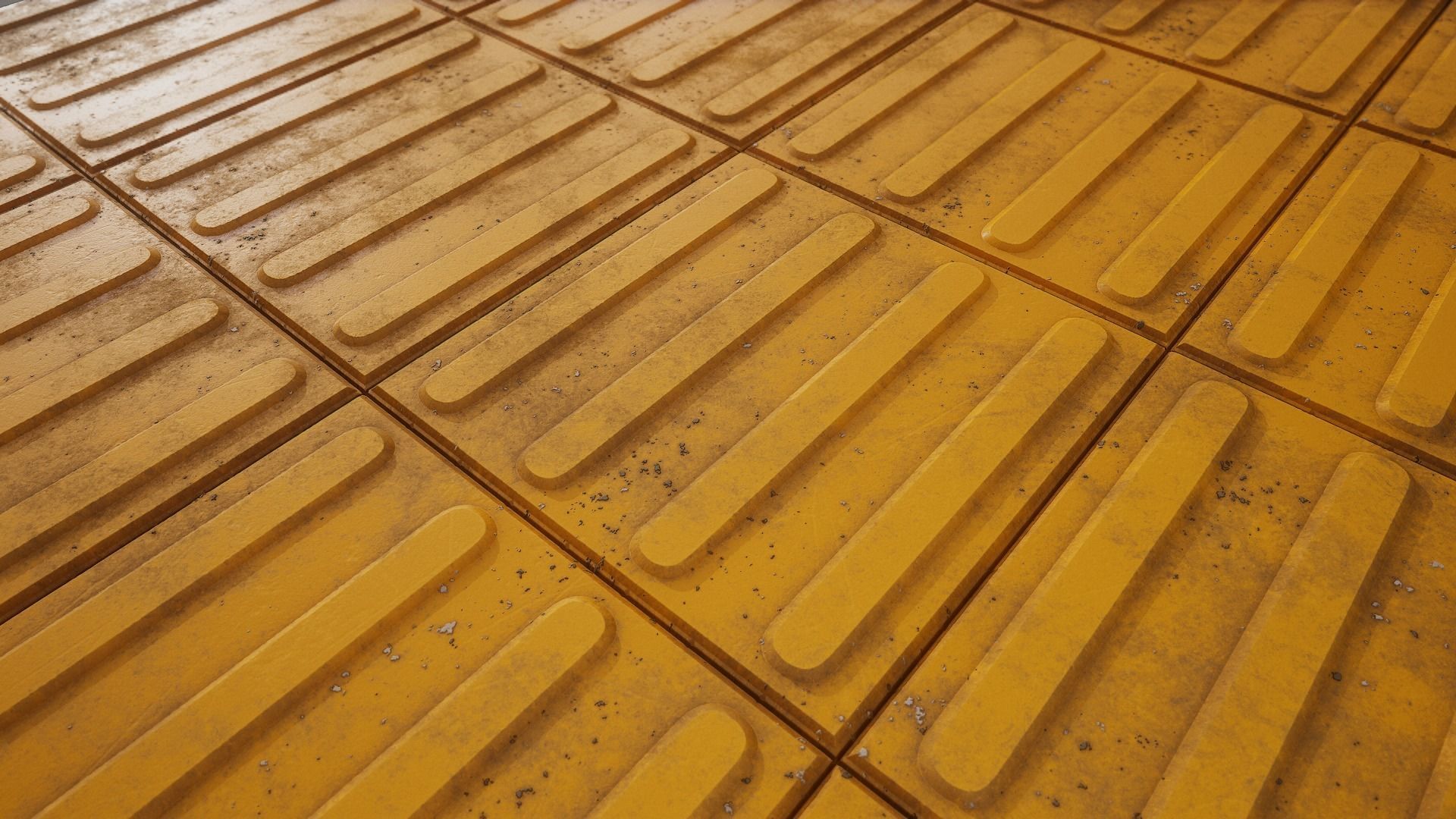 Tactile Pavement Material free 3D model | CGTrader