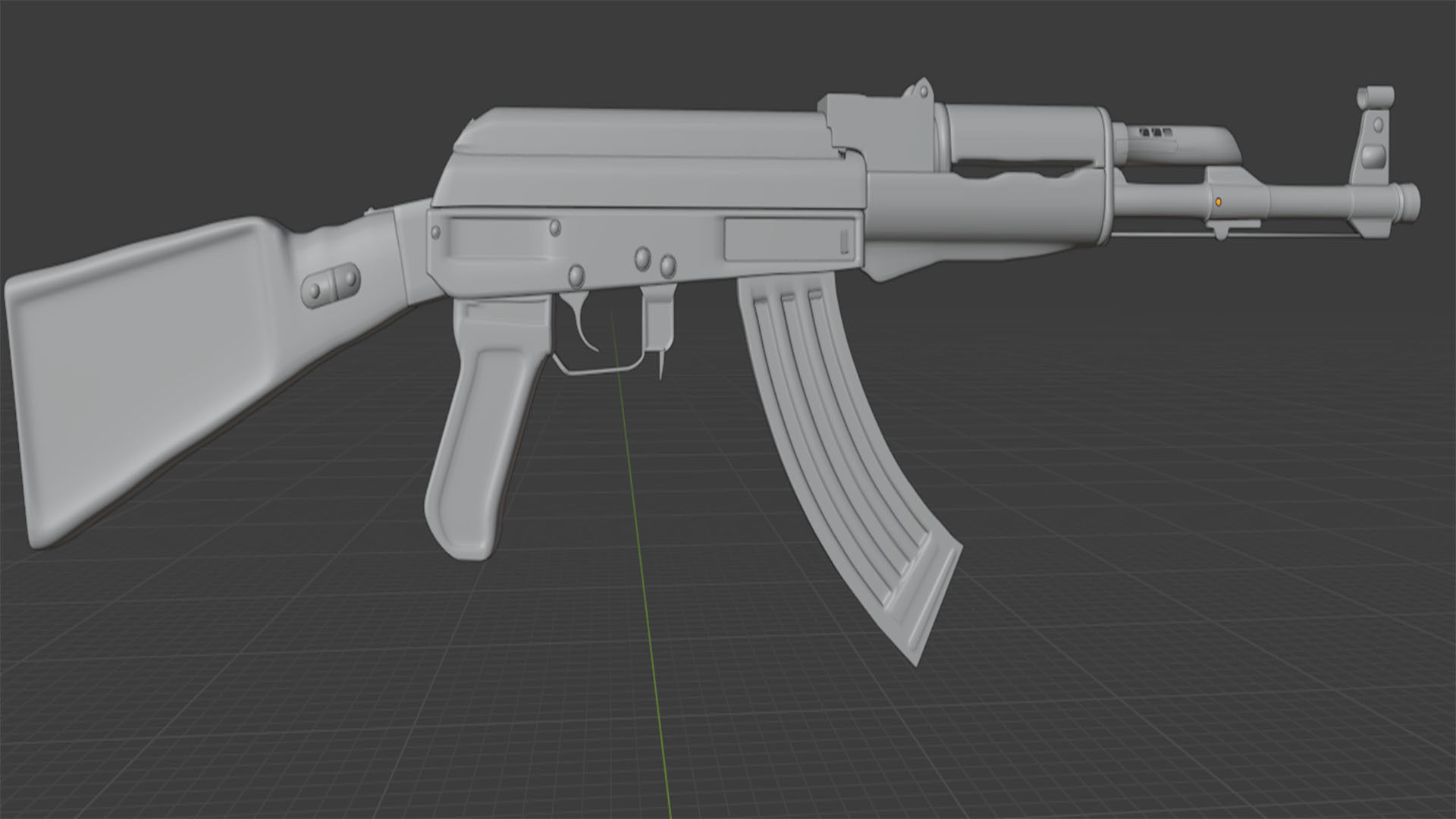 AK 47 3D model | CGTrader