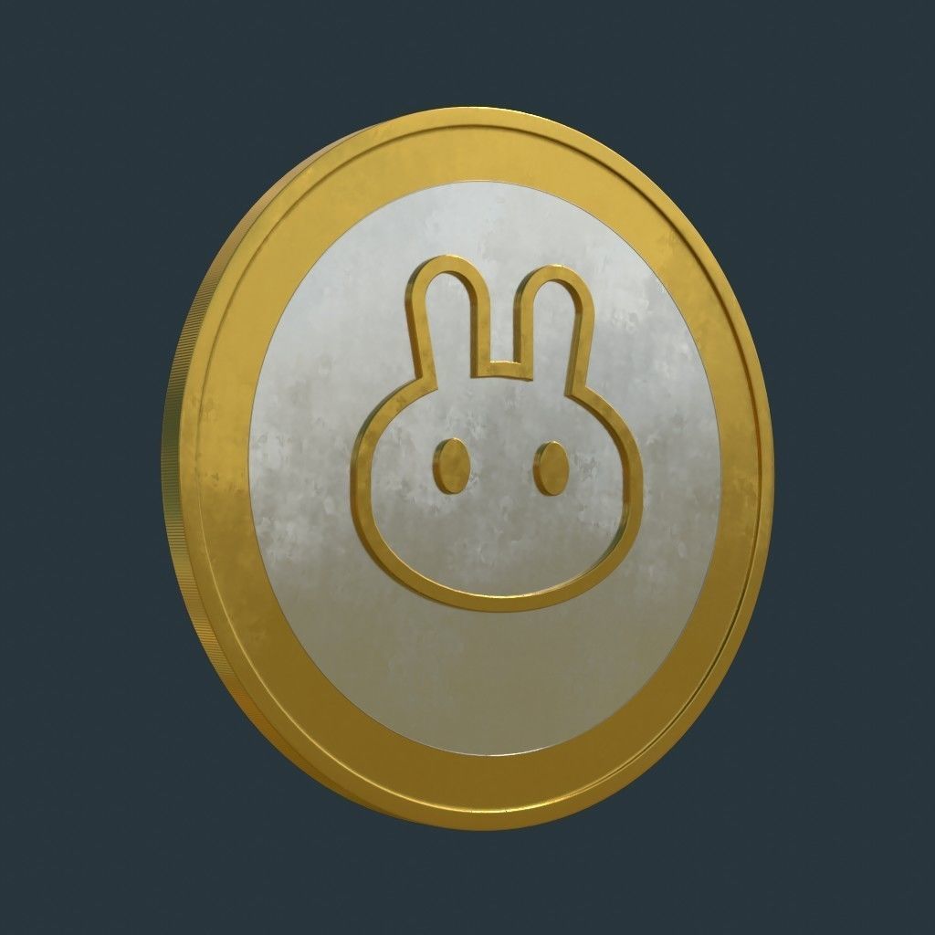 Pancake Swap CAKE - Cryptocurrency Coin 3D model | CGTrader