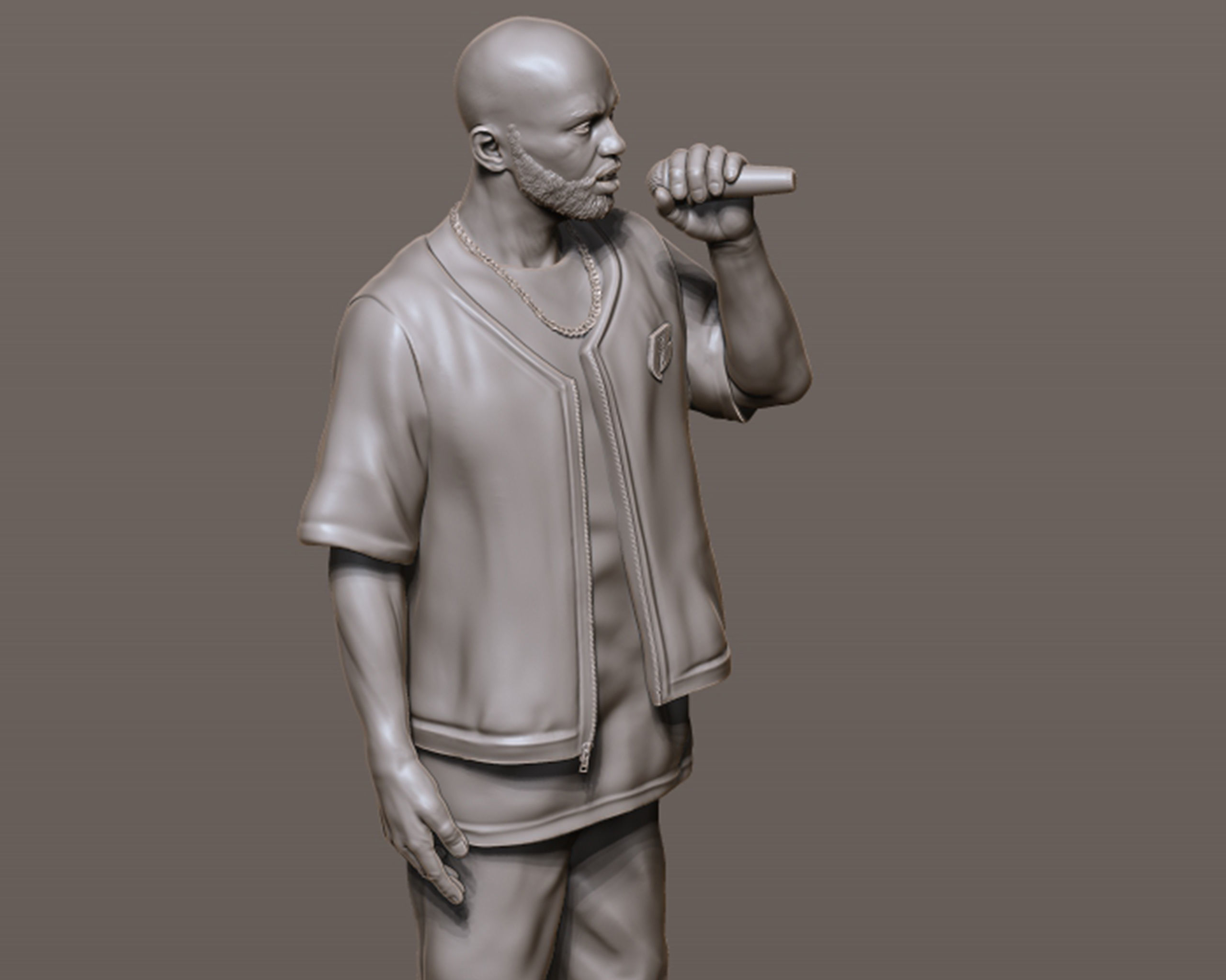 DMX full-body sculpture 3D model 3D printable | CGTrader