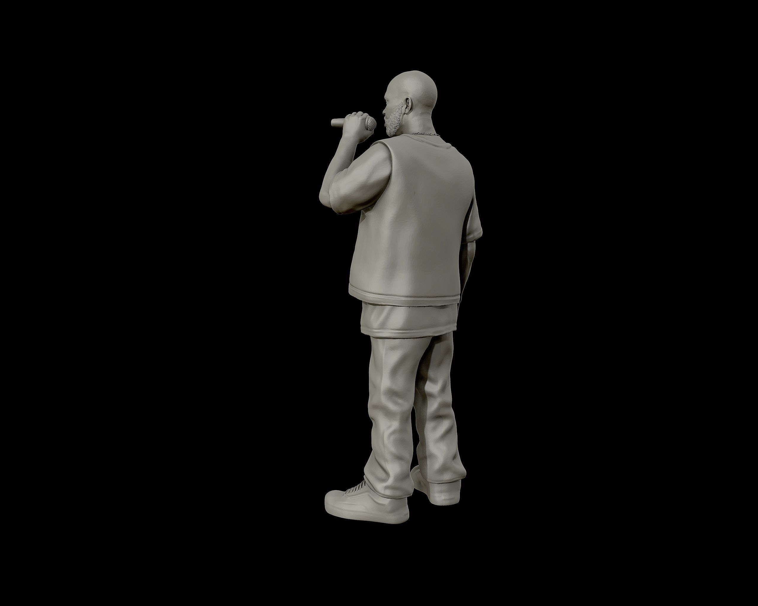 DMX full-body sculpture 3D model 3D printable | CGTrader