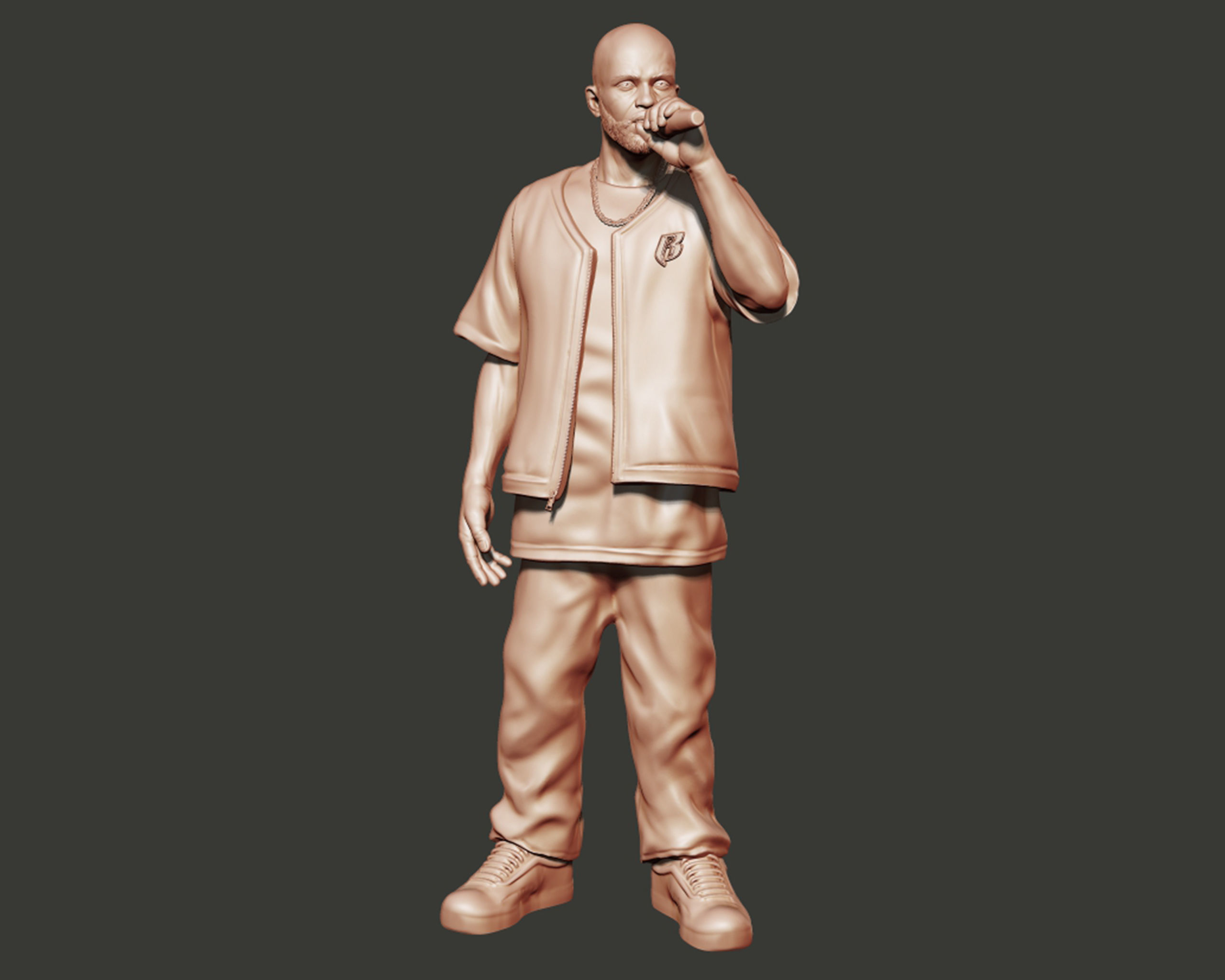 DMX full-body sculpture 3D model 3D printable | CGTrader
