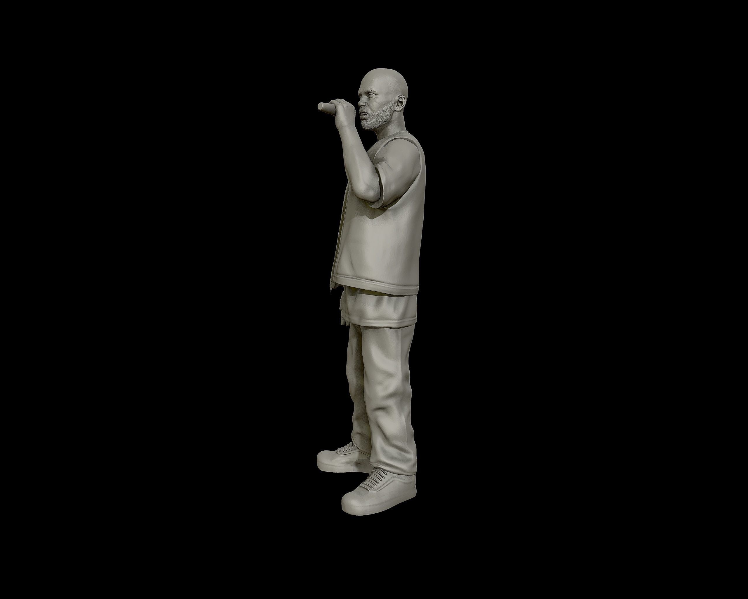DMX full-body sculpture 3D model 3D printable | CGTrader