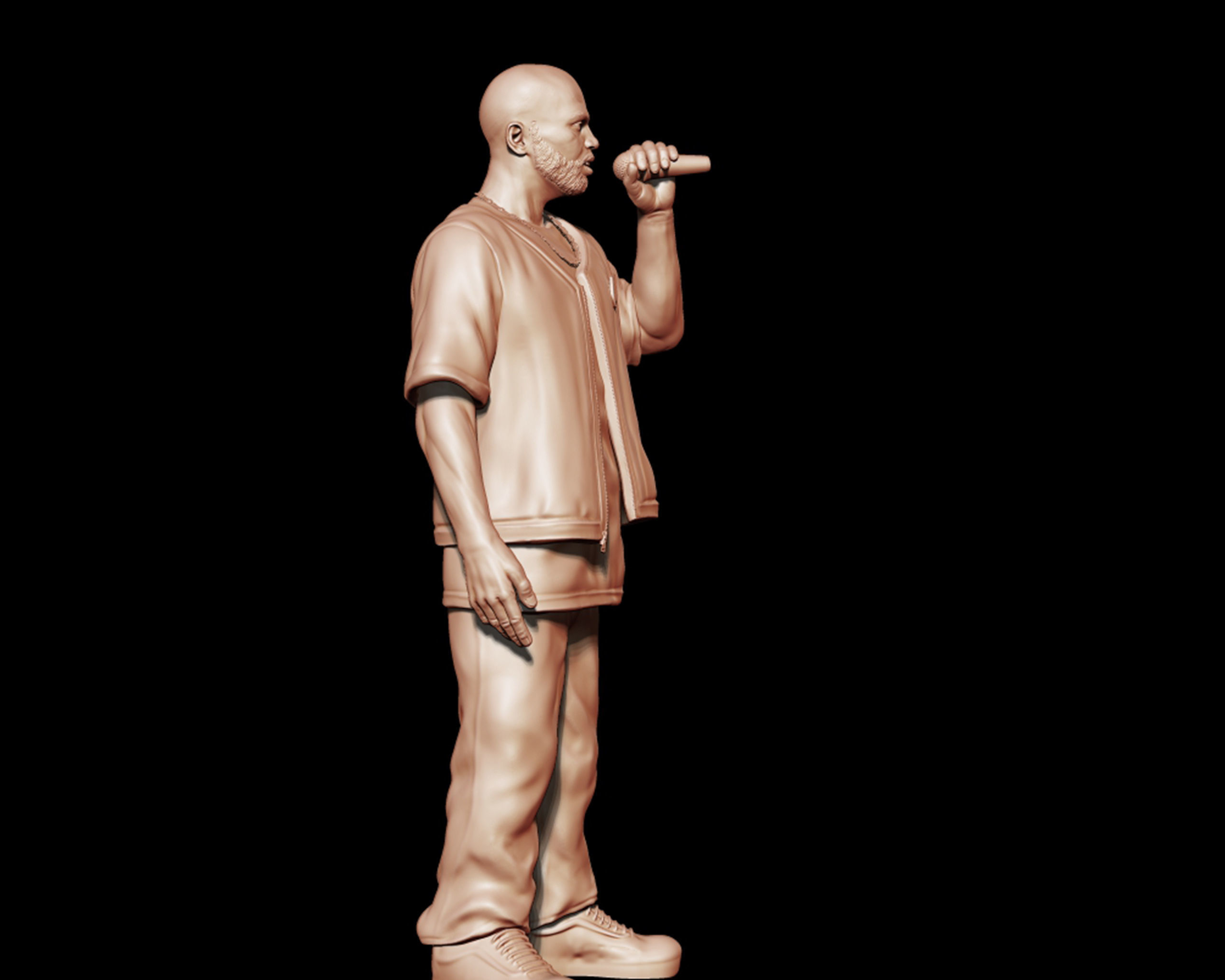 DMX full-body sculpture 3D model 3D printable | CGTrader