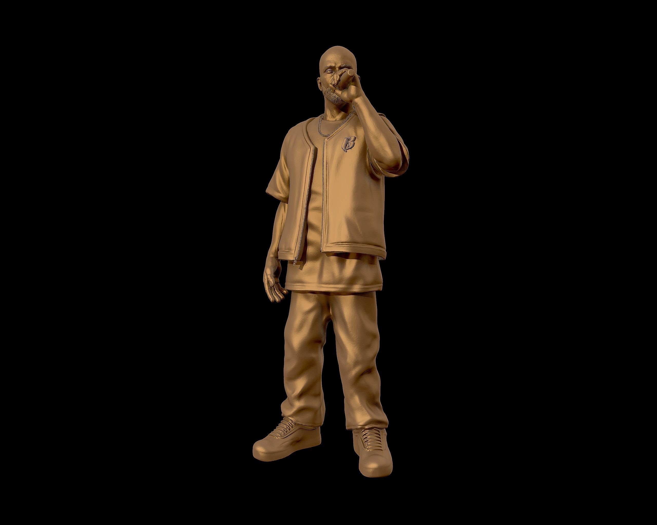 DMX full-body sculpture 3D model 3D printable | CGTrader