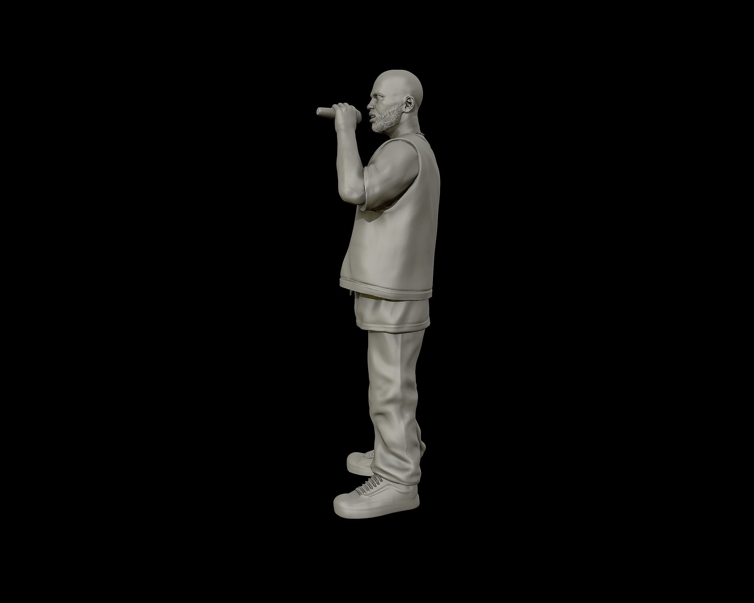 DMX full-body sculpture 3D model 3D printable | CGTrader