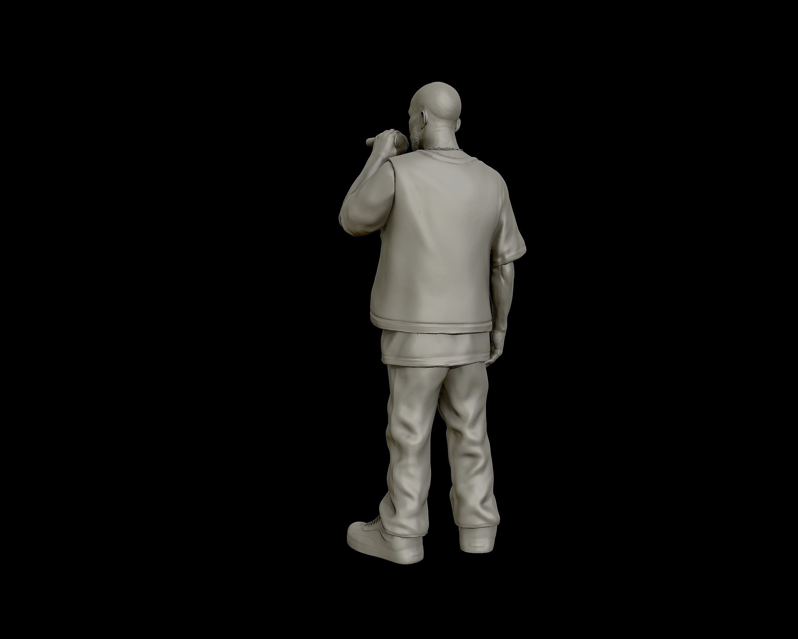 DMX full-body sculpture 3D model 3D printable | CGTrader