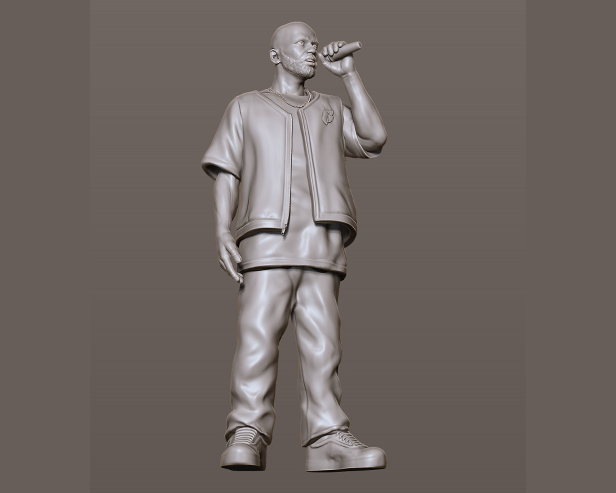 DMX full-body sculpture 3D model 3D printable | CGTrader