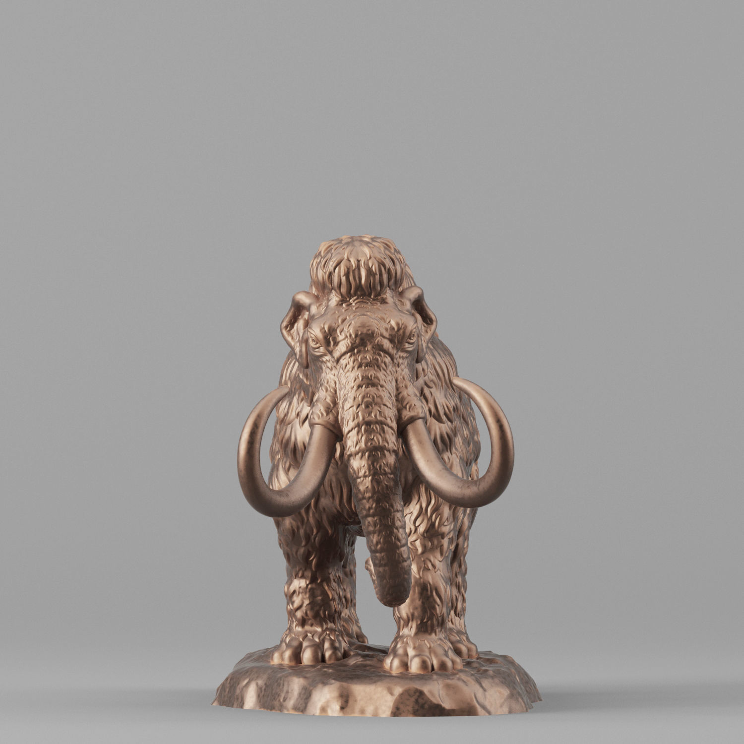 Mammoth woolly 3D model 3D printable | CGTrader
