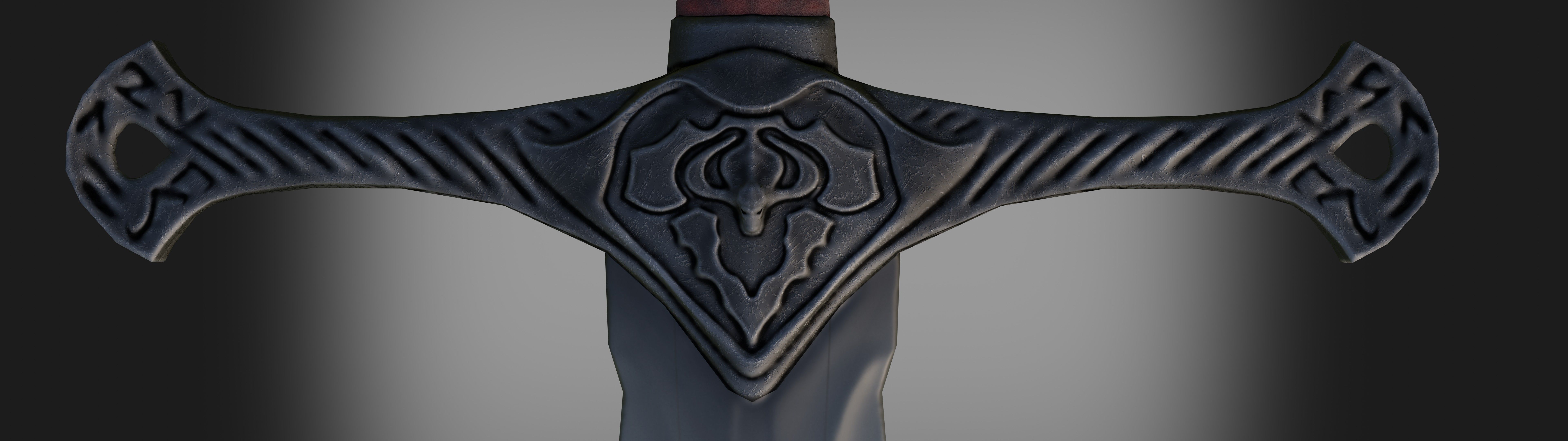 Stylized Swords Weapon PBR low-poly game ready free VR / AR / low-poly ...