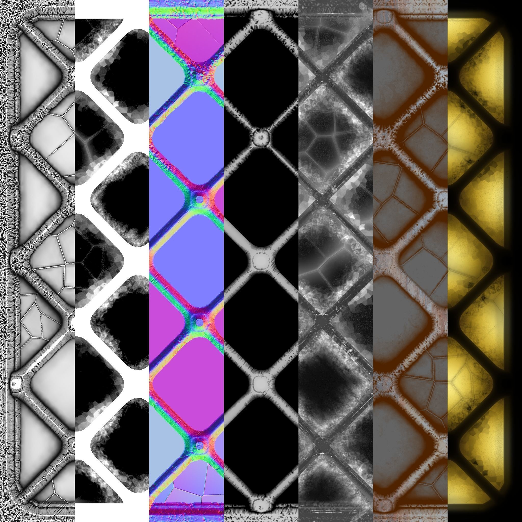 Glass windows PBR seamless textures and material Texture | CGTrader