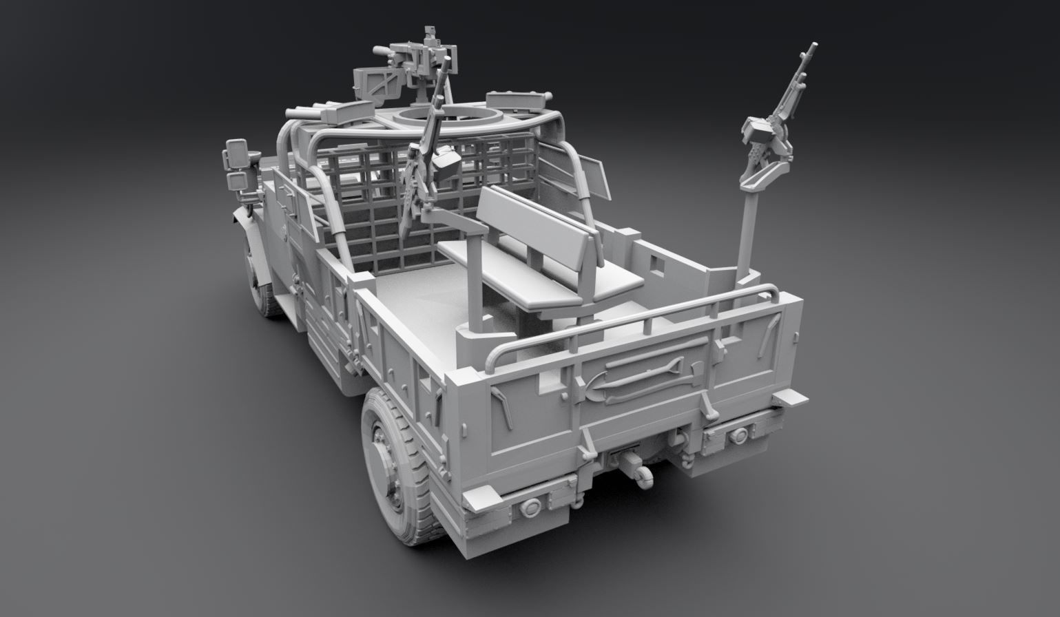 ACMAT VLRA TDN Scale model 3D model 3D printable | CGTrader