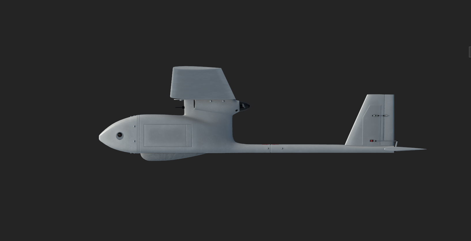 3D model AeroVironment RQ-11 Raven VR / AR / low-poly | CGTrader