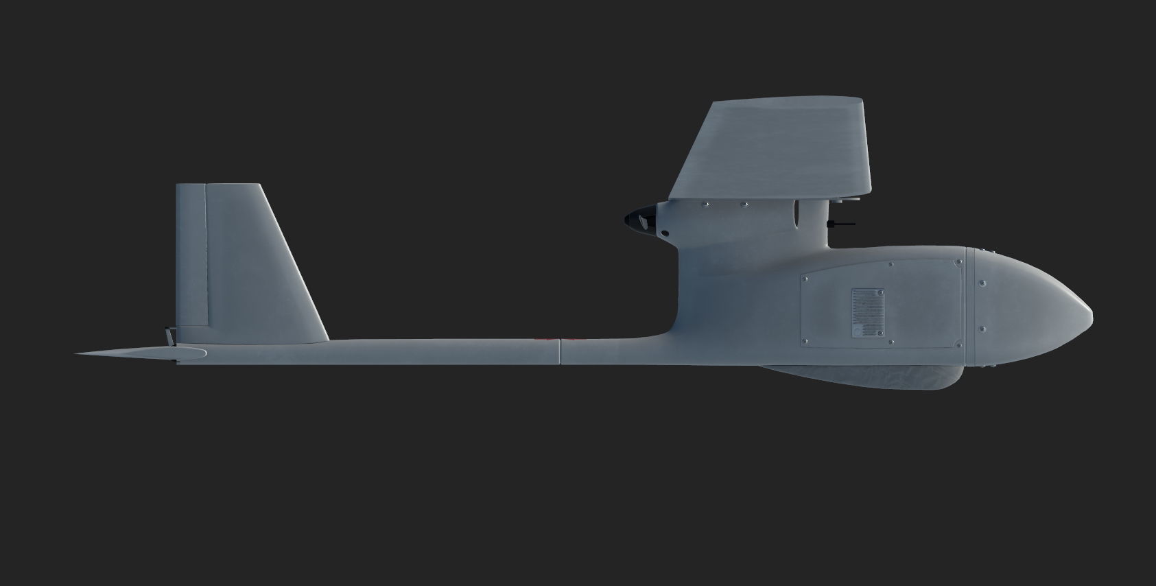 3D model AeroVironment RQ-11 Raven VR / AR / low-poly | CGTrader