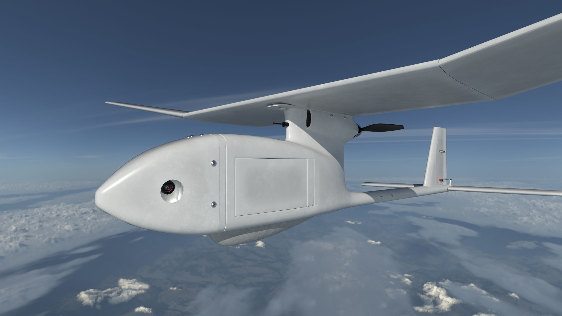3D model AeroVironment RQ-11 Raven VR / AR / low-poly | CGTrader