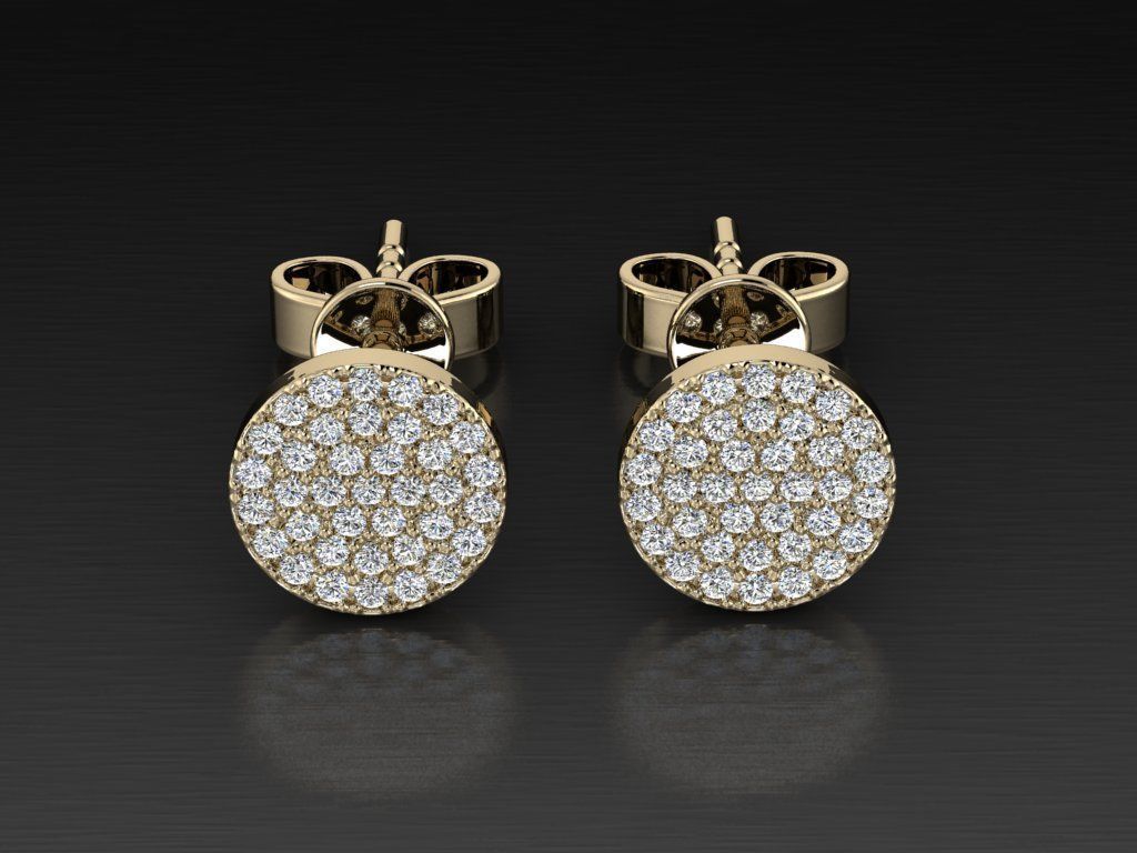 Jewelry Earring 3D model 3D printable | CGTrader