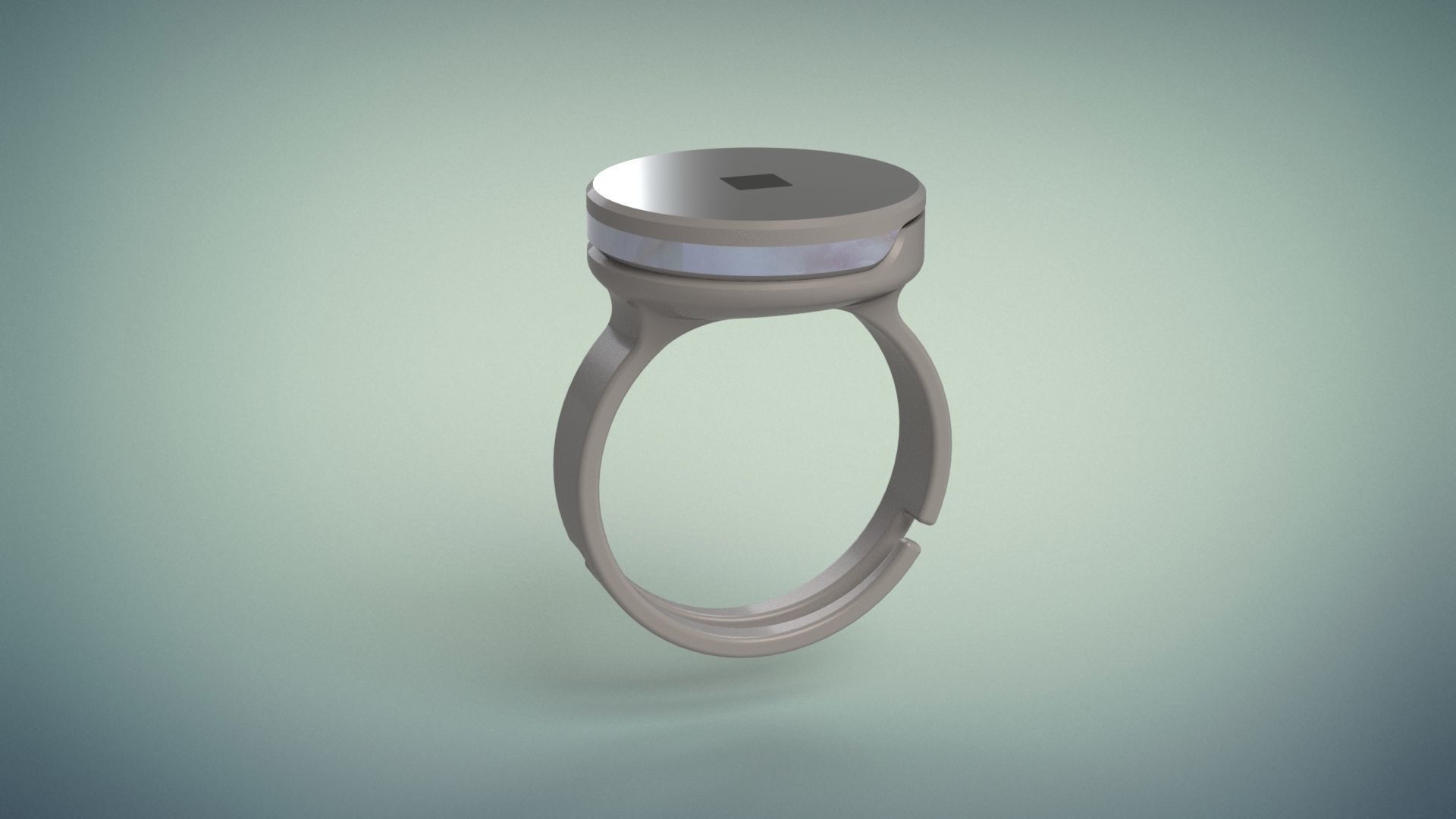 Electronic ring 3D model | CGTrader