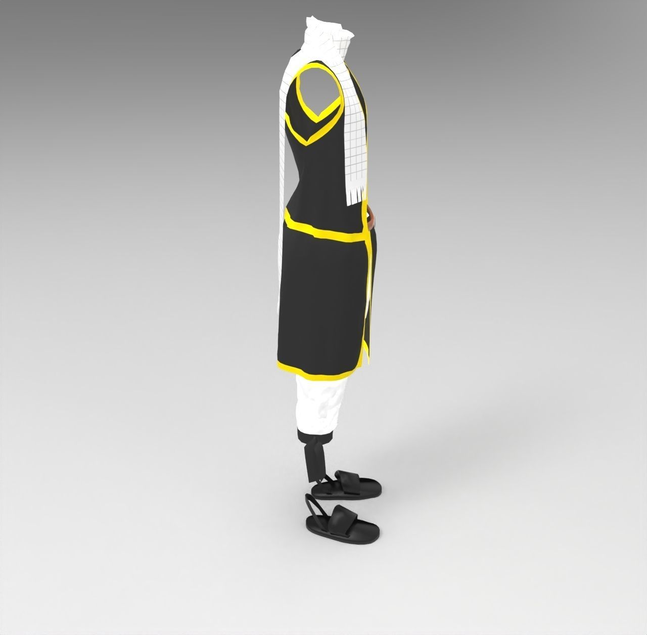 3D Natsu Dragneel Clothes 3D model | CGTrader