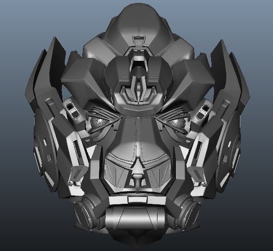 Transformers Head 3D model | CGTrader
