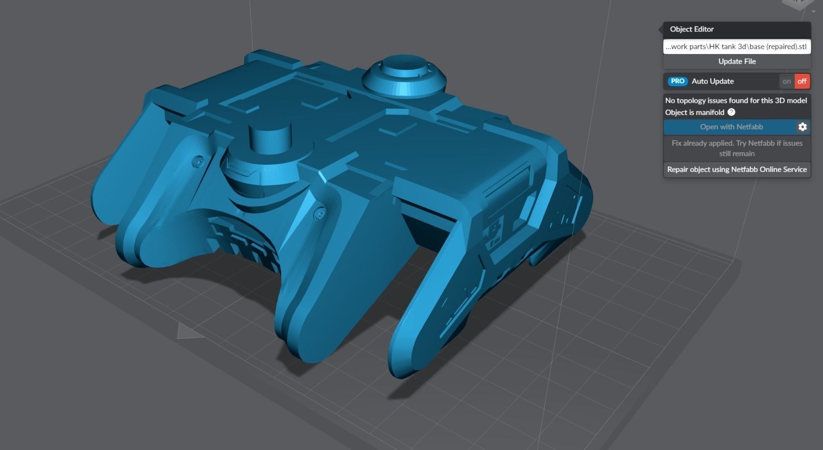 Terminator HK Tank Scale model 3D model 3D printable | CGTrader
