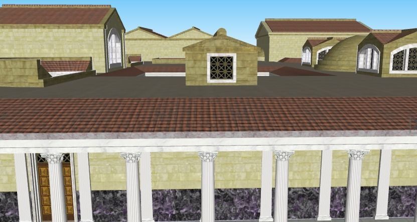 roman palace free 3D model | CGTrader