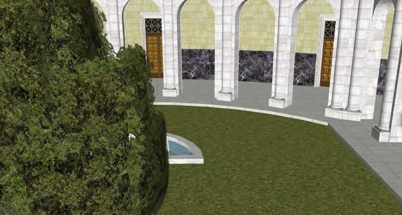 roman palace free 3D model | CGTrader