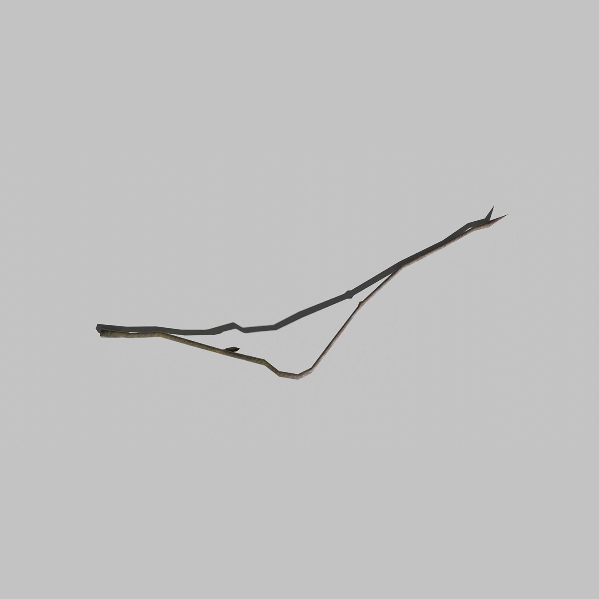 3D model Mountain Ash Twigs VR / AR / low-poly | CGTrader