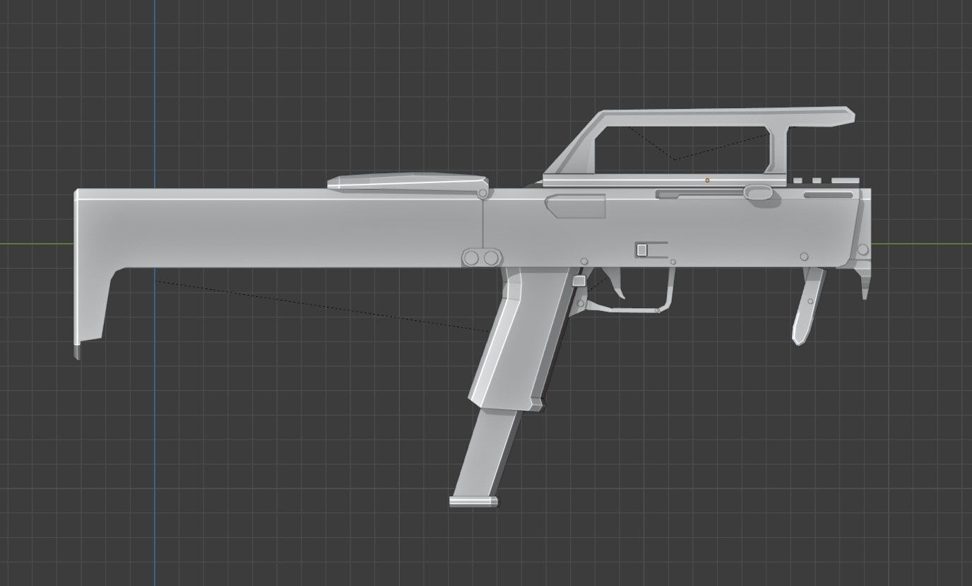 3D model FMG-9 Low Poly VR / AR / low-poly | CGTrader