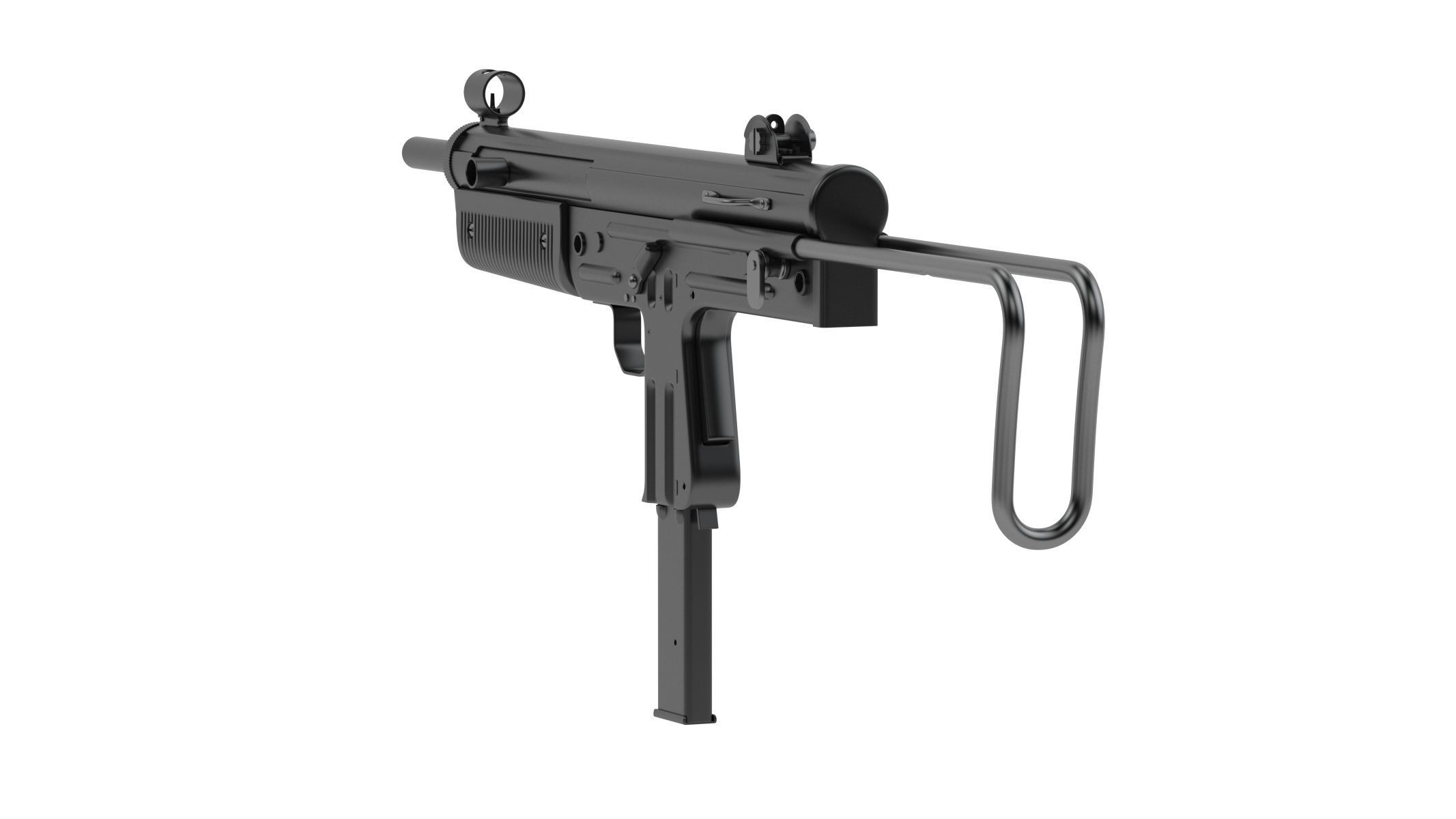 FMK-3 submachine gun 3D model | CGTrader