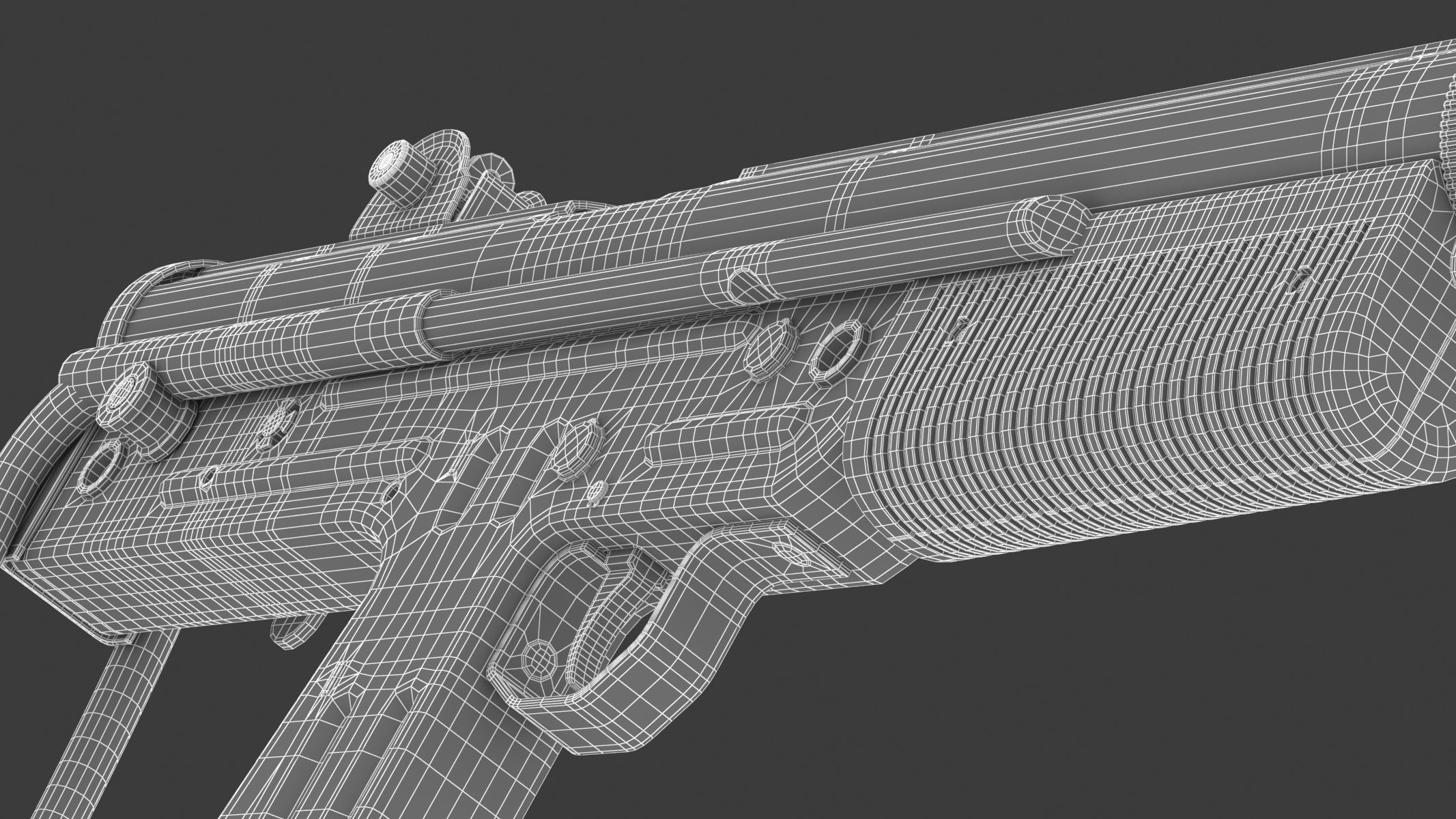 FMK-3 submachine gun 3D model | CGTrader