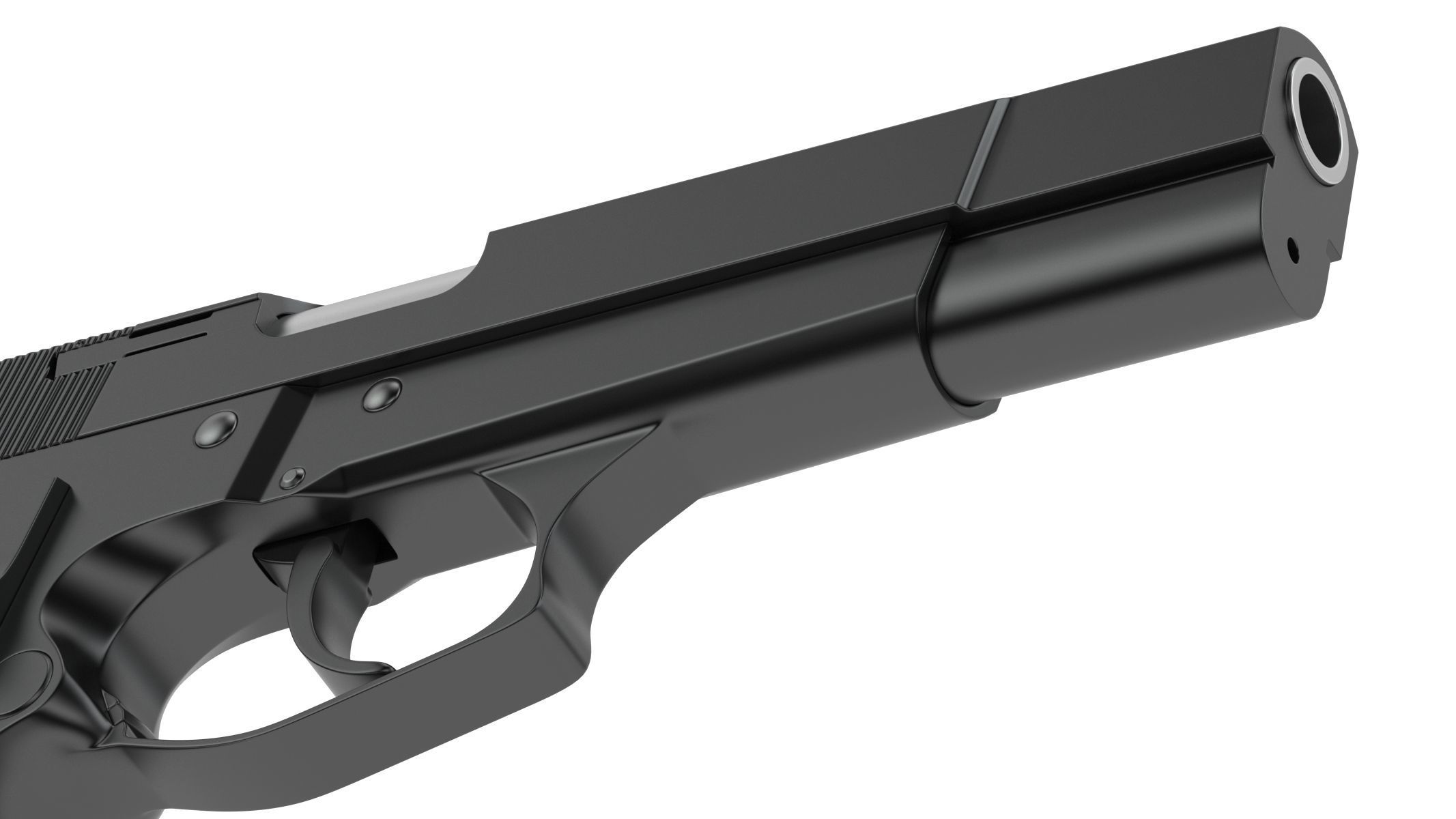 FN HP-DA Pistol 3D model | CGTrader