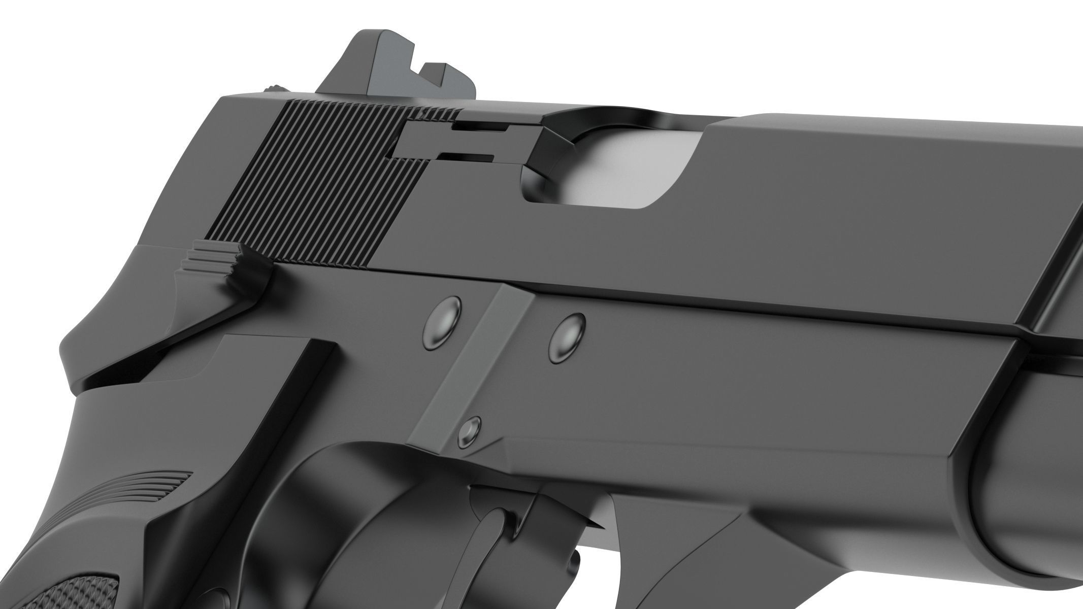 FN HP-DA Pistol 3D model | CGTrader