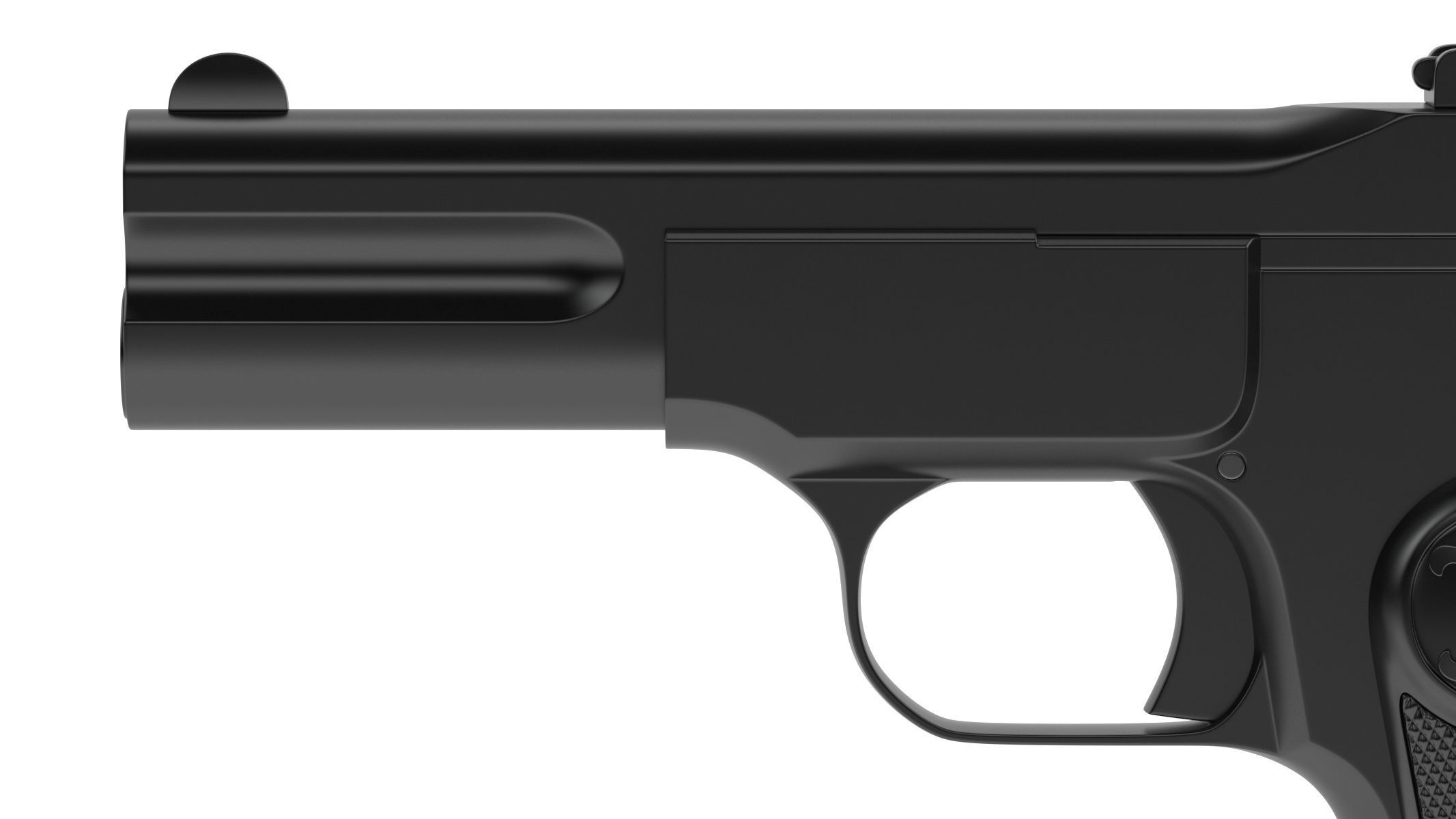 FN M1900 Pistol 3D model | CGTrader