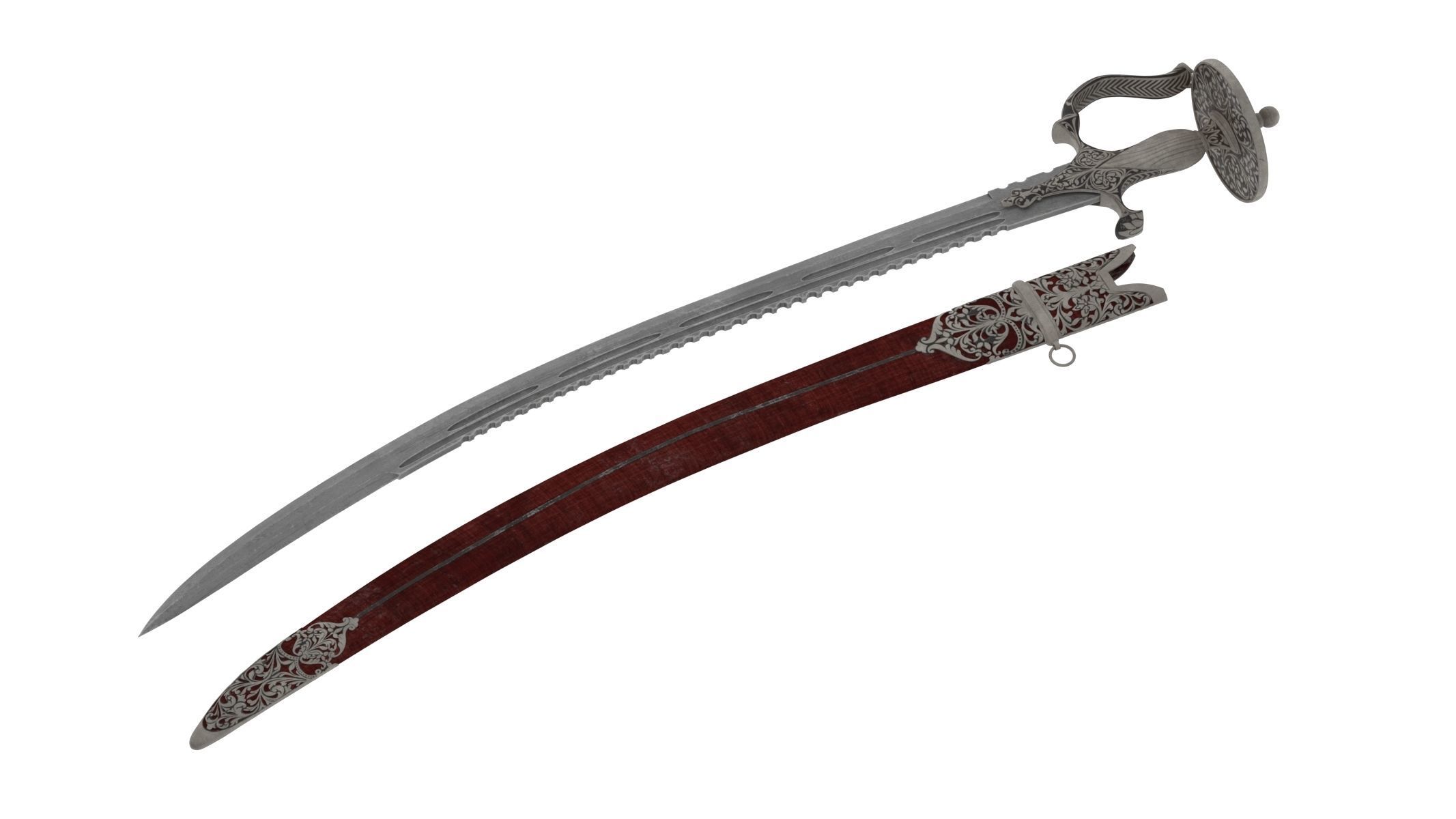 3D model Talwar Sword VR / AR / low-poly | CGTrader