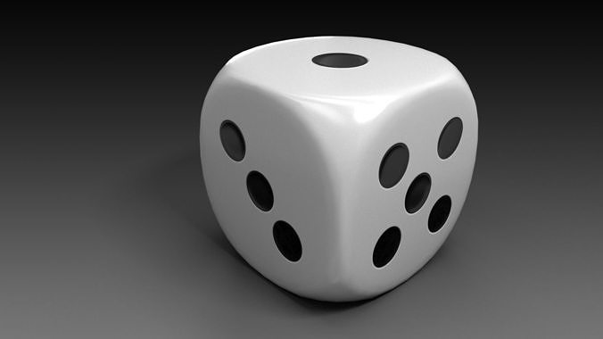 Dice Low-poly 3D model 3D model | CGTrader