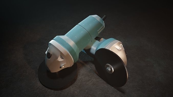grinding machine01 3D model | CGTrader