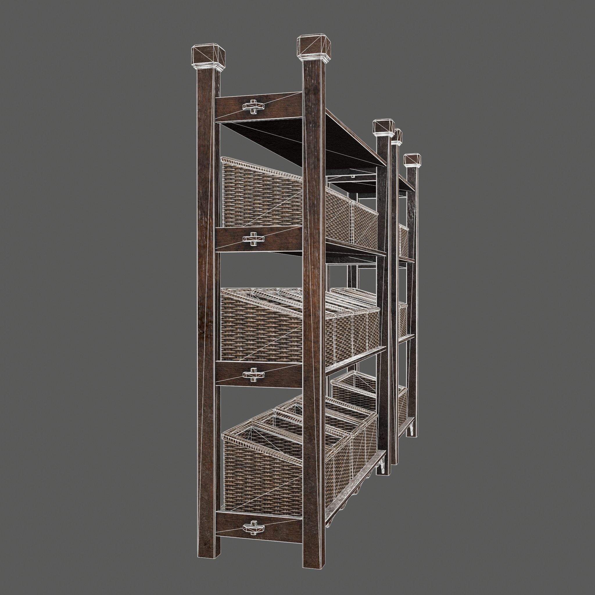 Four Medieval Display Stands 3D Model Collection | CGTrader