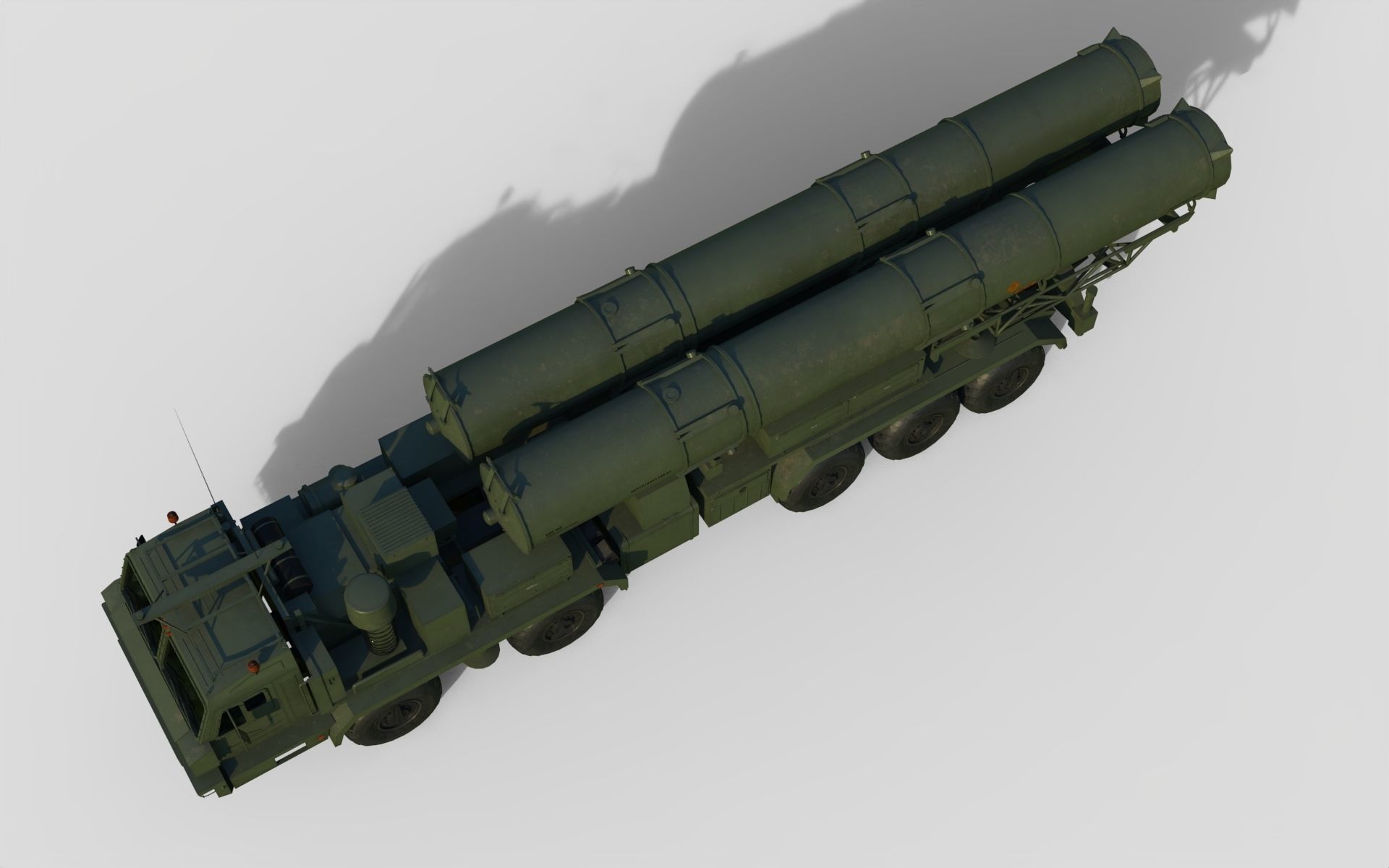 S-500 Prometheus missile system 3D model | CGTrader