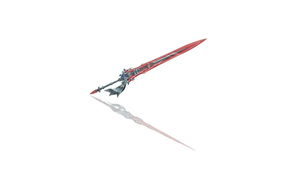3D model Pure Angel Greatsword VR / AR / low-poly | CGTrader