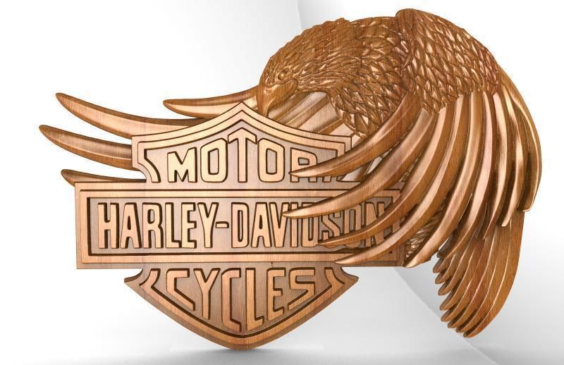 Harley davidson CNC 6 3D model 3D printable | CGTrader