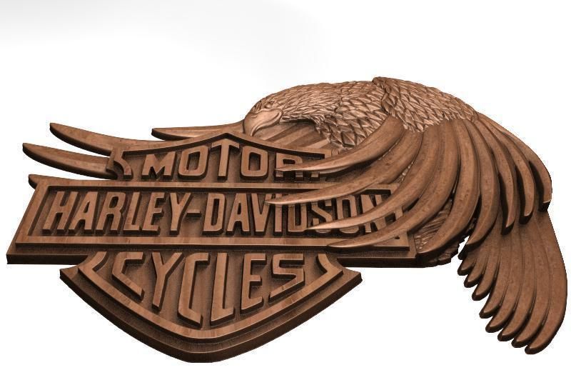 Harley davidson CNC 6 3D model 3D printable | CGTrader